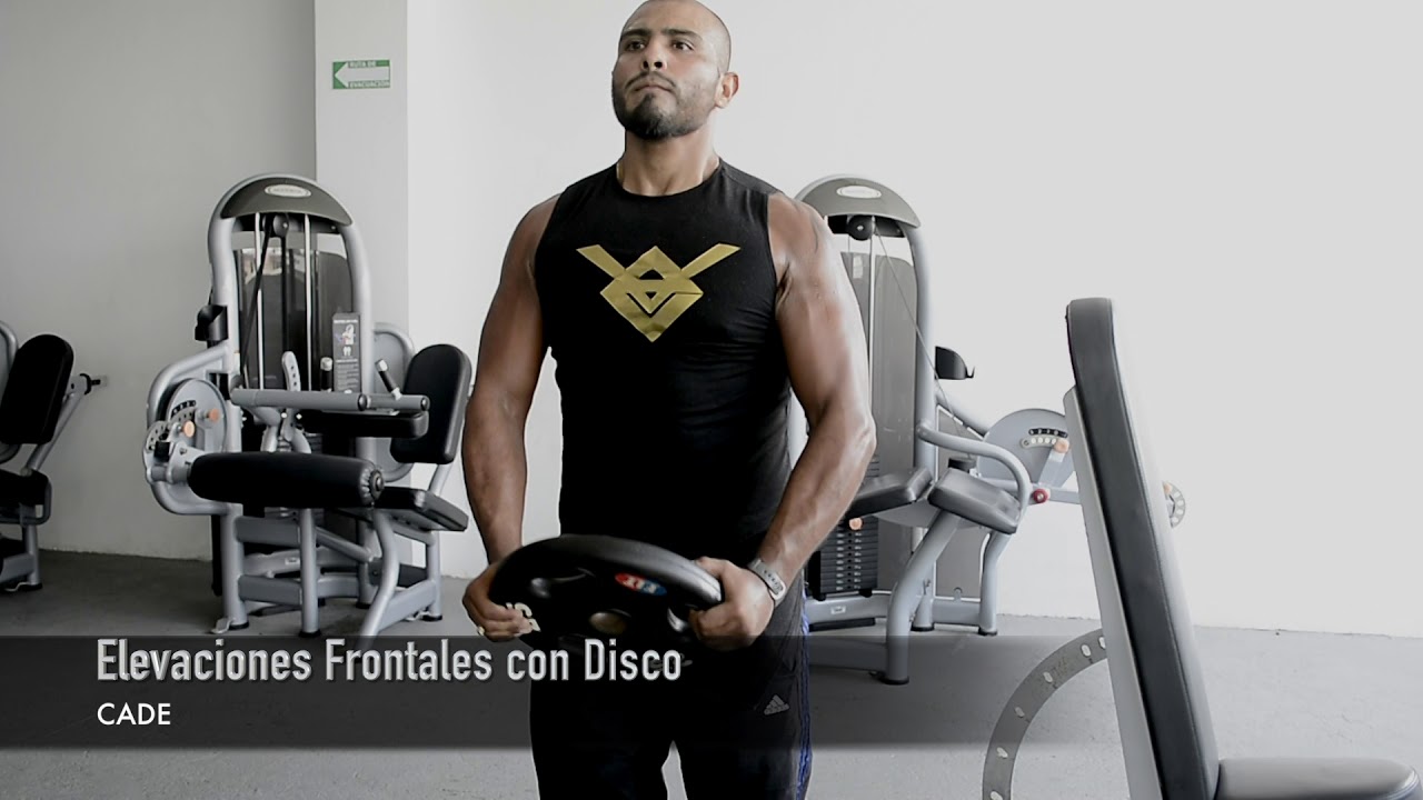 ELEVACION FRONTAL CON DISCO - YouTube