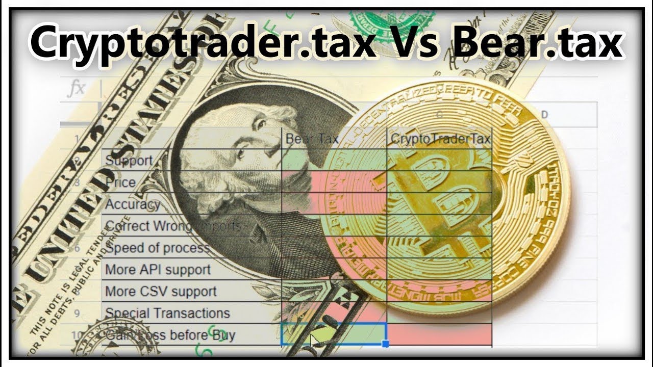 Cryptotrader.tax Vs Bear.tax Which One Is The Best Bitcoin Tax Or ...