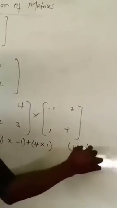 multiply matrices A and B together. 🙄 How??? 🥴🥴🙏 #matrices #2×2matrix # ...
