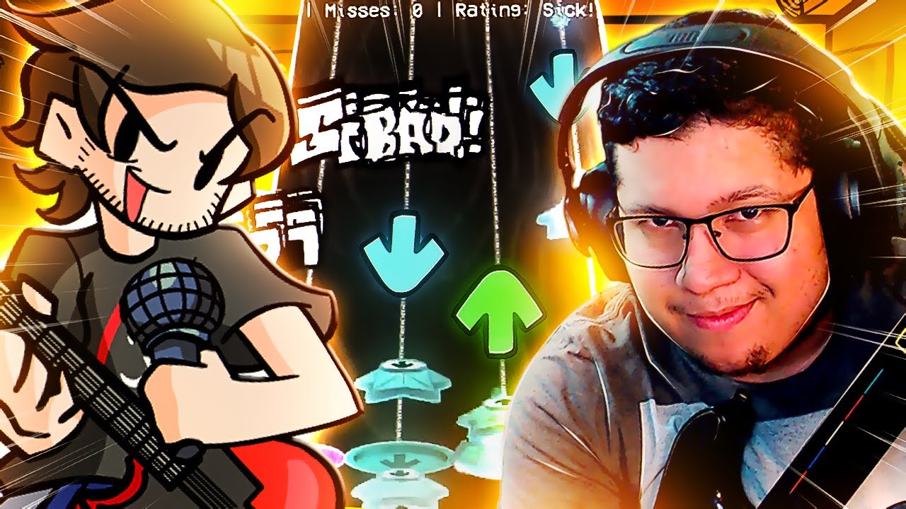 Becoming the GUITAR GOD on Friday Night Funkin | FNF Vs LongestSoloEver ...