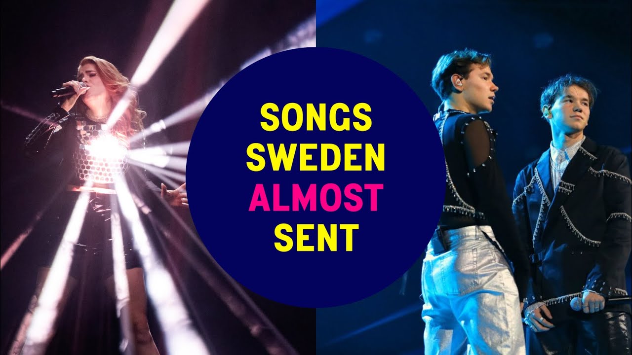Eurovision: Songs Sweden Almost Sent (1959 - 2023) | Second Places in ...
