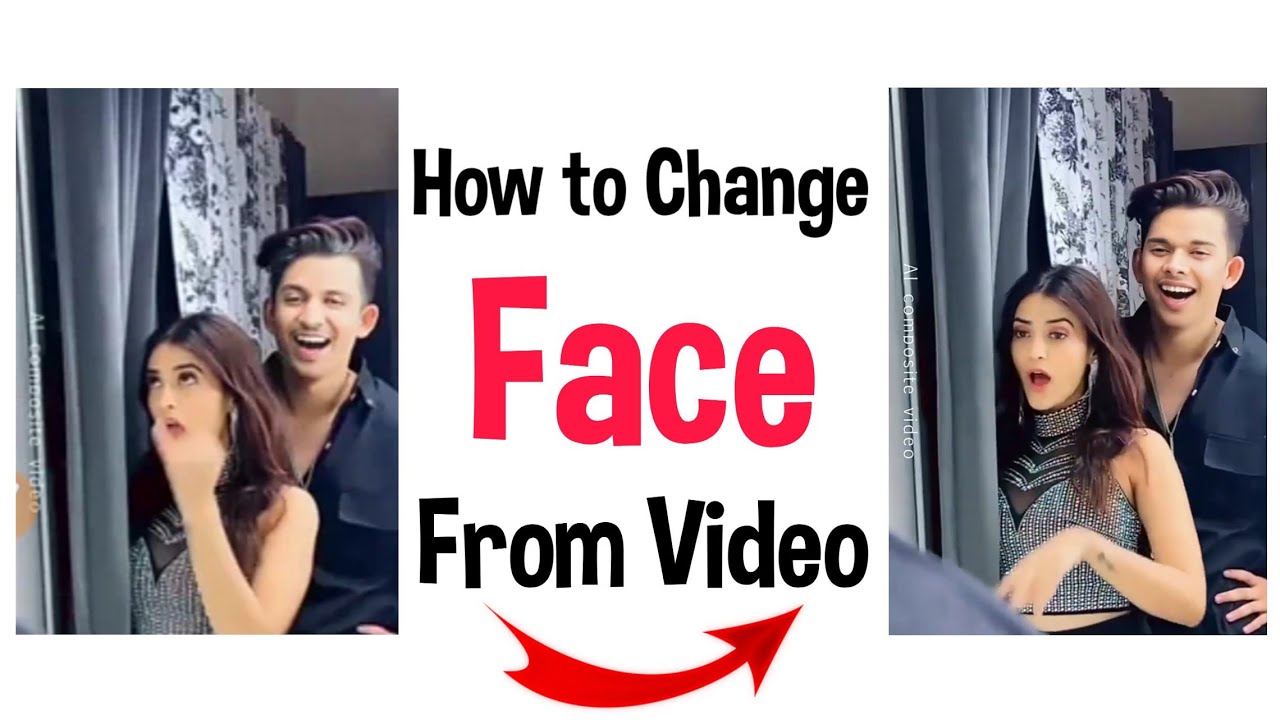How to change face from videos - Best video editing tutorial Change ...