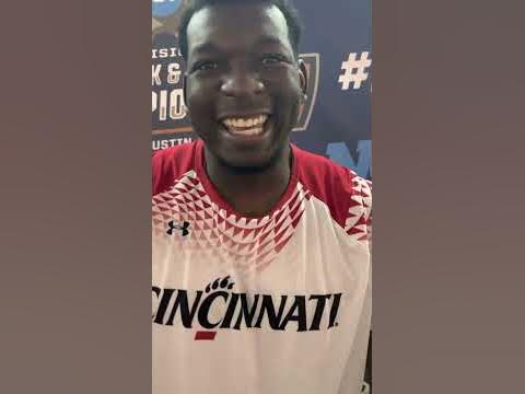 Fred Moudani Likibi at the 2023 NCAA Championships - YouTube