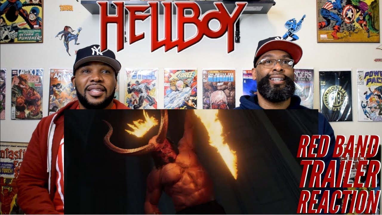 Hellboy Red Band Trailer Reaction - YouTube