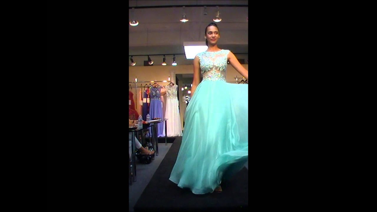 Prom Dresses Splash Prom Dress J333 - YouTube