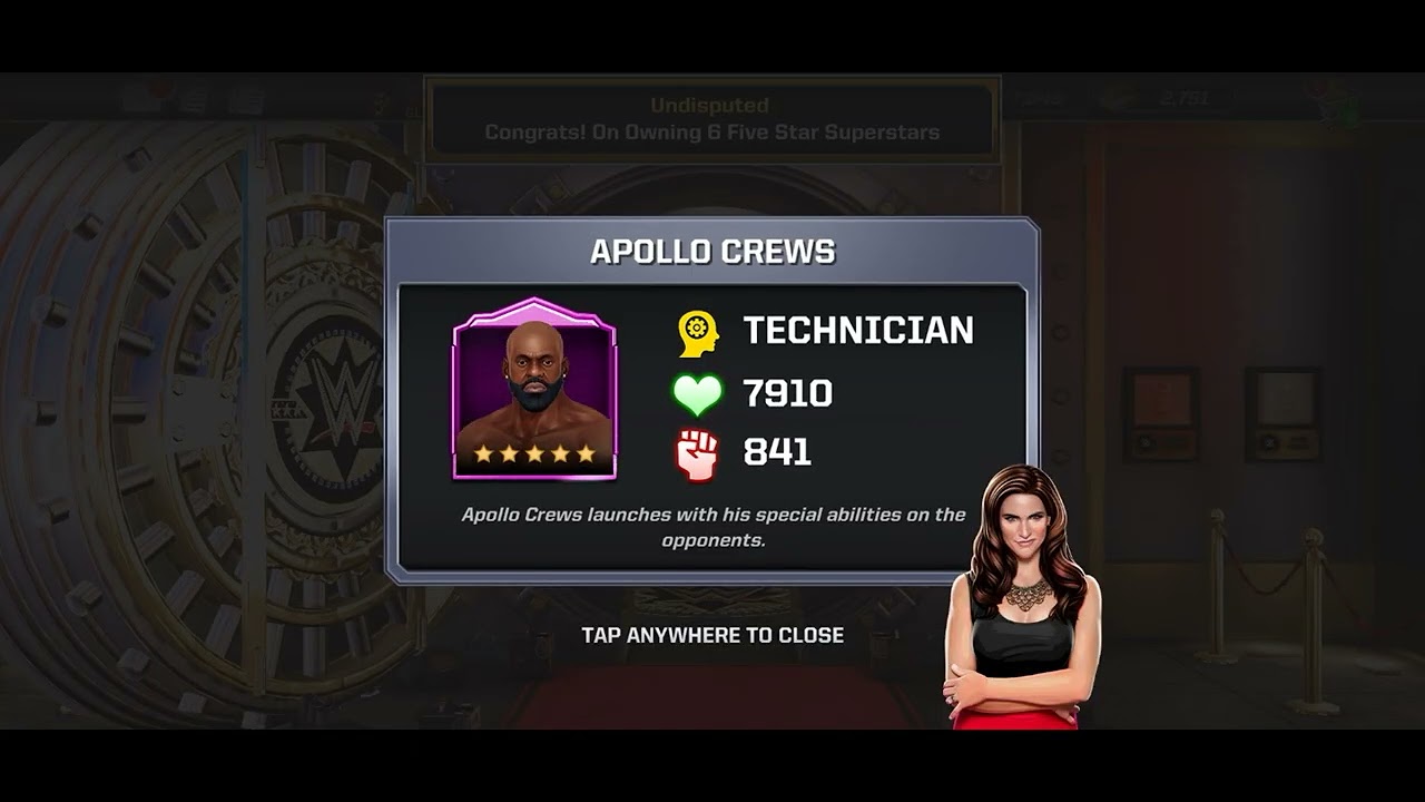 WWE Mayhem - 5 Star Lootcase opening Apollo Crews - YouTube