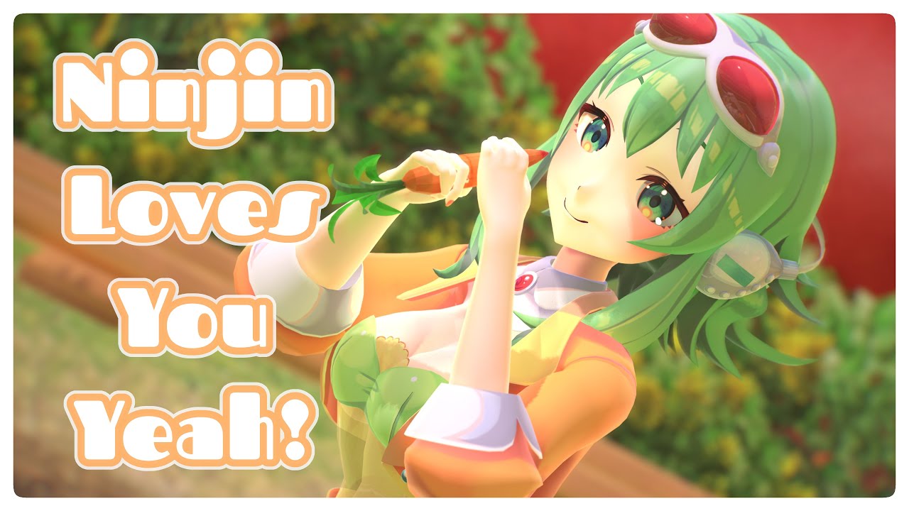 [MMD] Ninjin Loves You Yeah! [GUMI V6] [+Camera DL!] - YouTube
