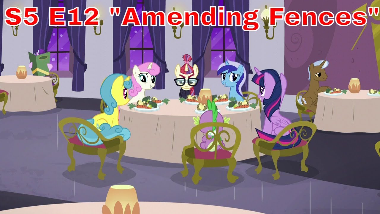 Blind Reaction: MLP: FIM: S5 E12 - "Amending Fences" - YouTube