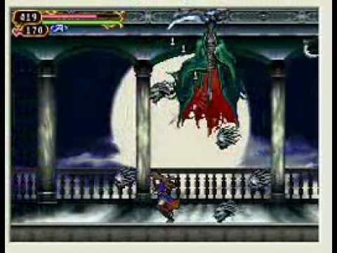 Castlevania: Order of Ecclesia - Death Boss Battle - YouTube