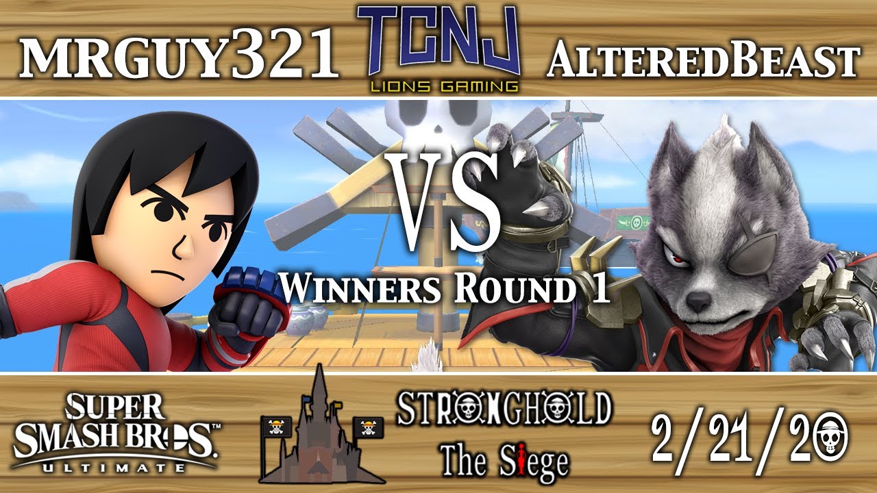 Stronghold: The Siege #2 - mrguy321 (Mii Brawler) vs AlteredBeast (Wolf ...