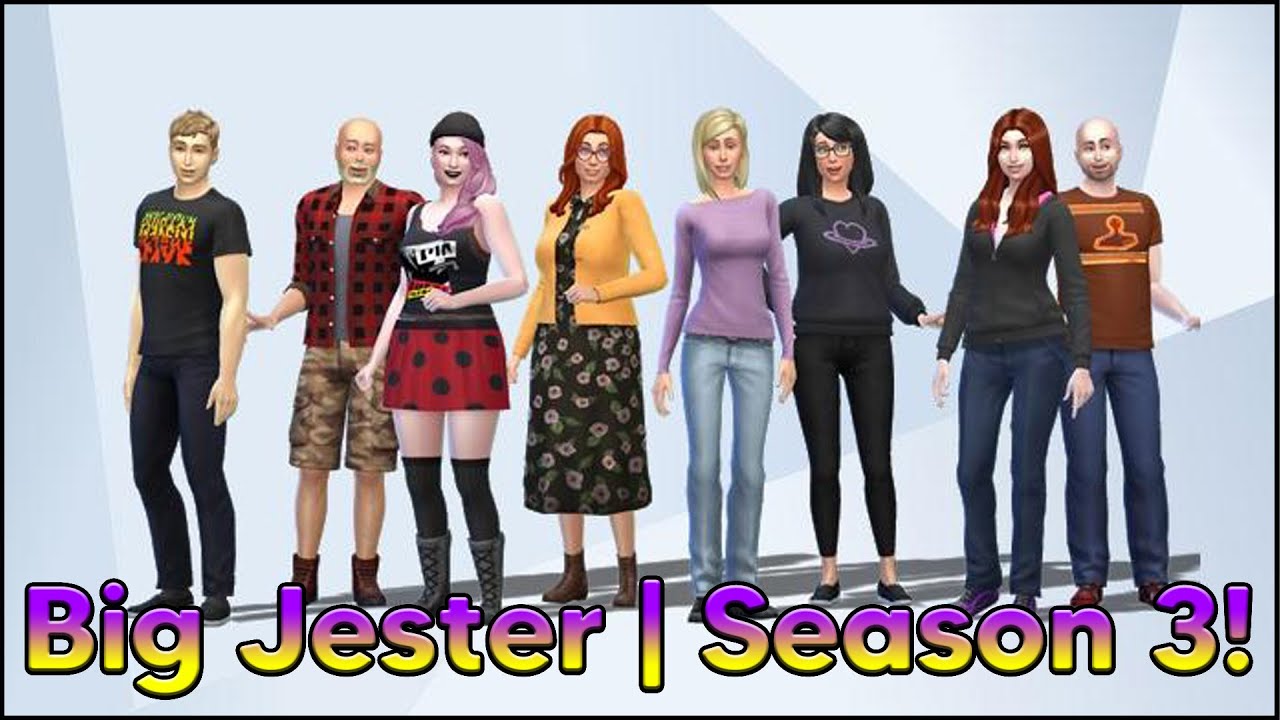 Welcome The Housemates! - Big Jester, Season 3! [The Sims 4] - YouTube