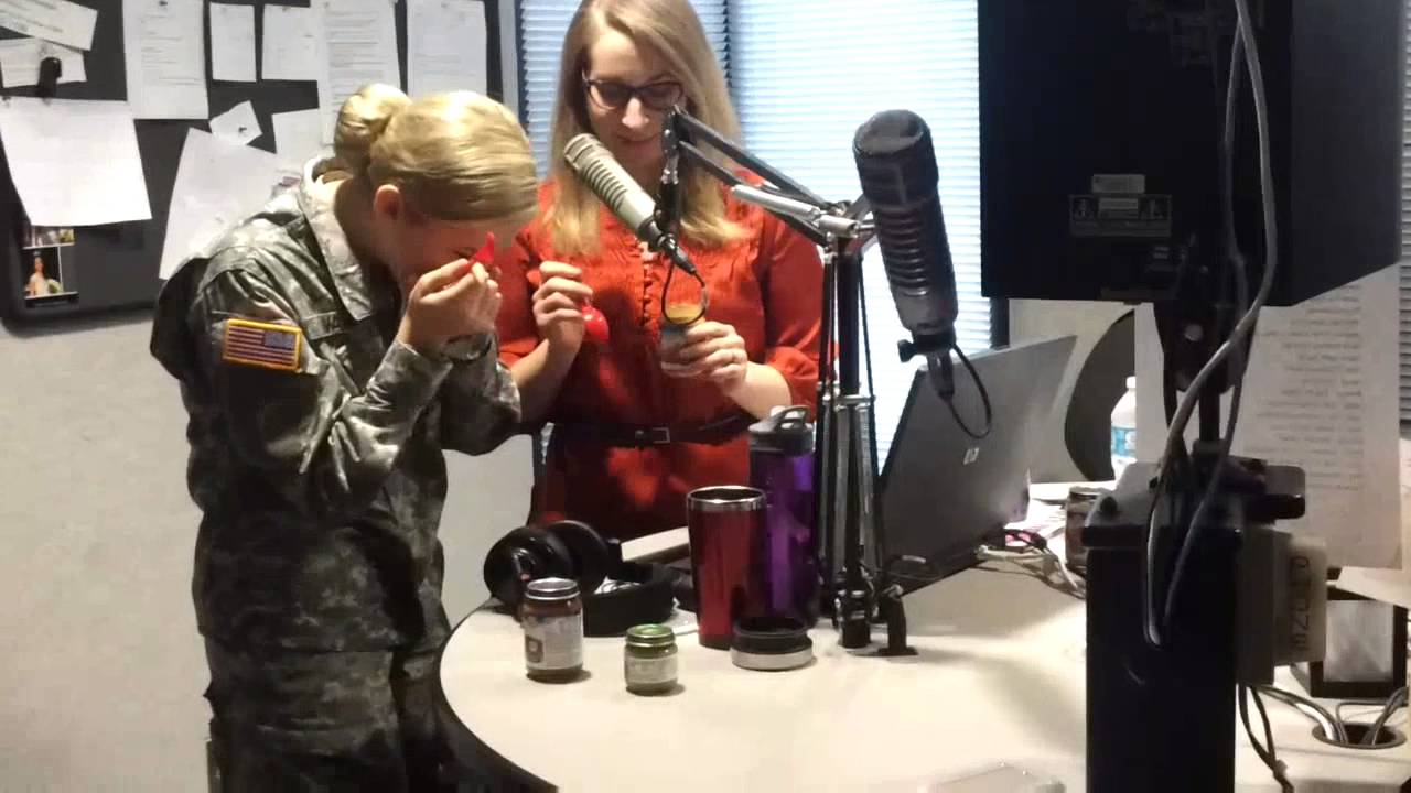 B98 Morning Show Eats Baby Food - YouTube