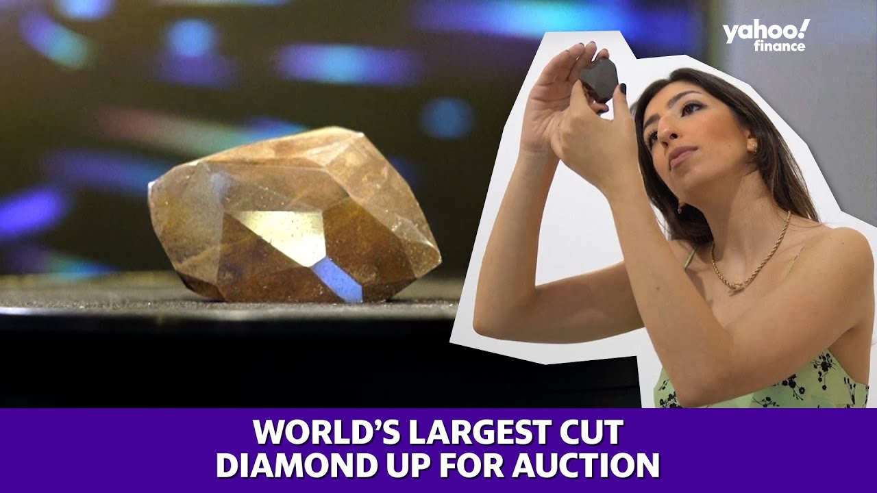 World’s largest cut diamond can be bought using crypto - YouTube