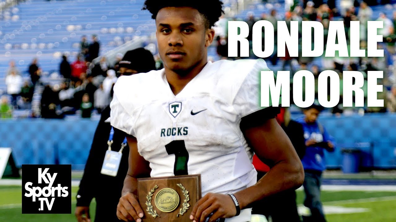 Trinity HS Football Rondale Moore Was A Beast - YouTube