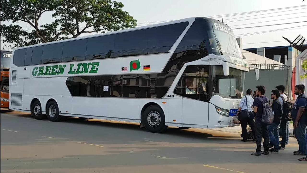 Green Line Man Double Decker 24.460 is on run view ; Part - 2 - YouTube