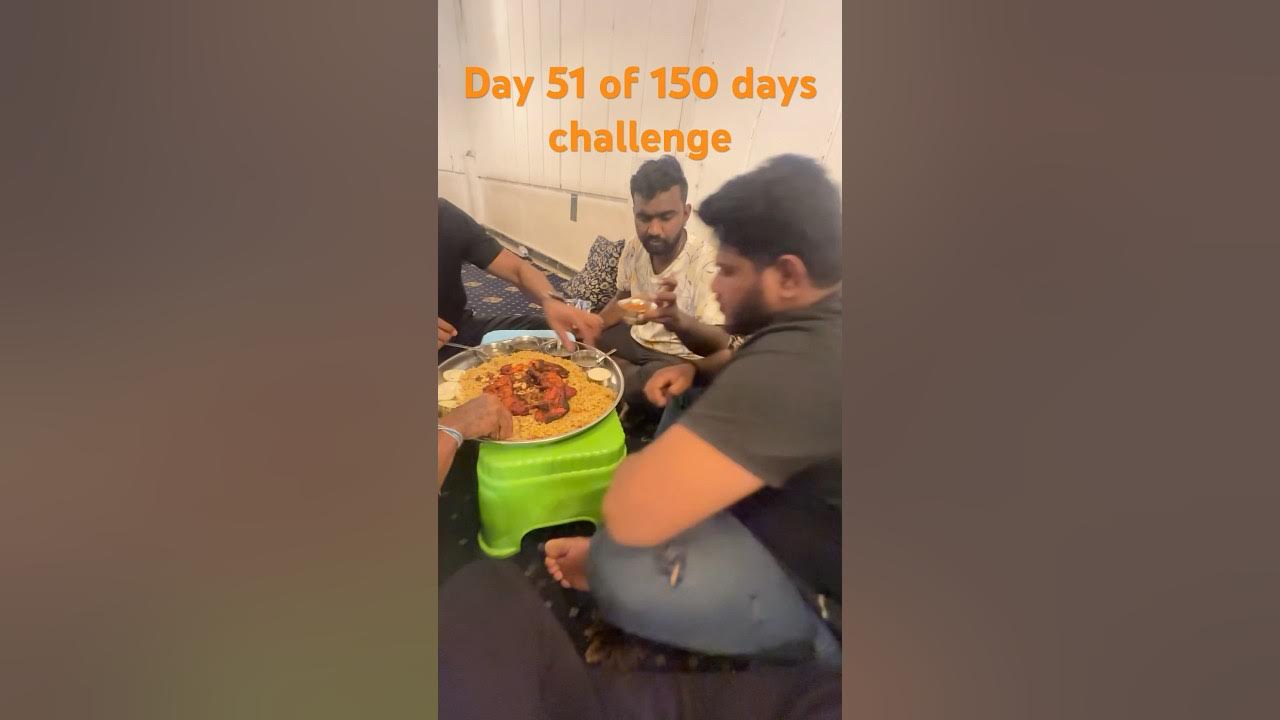 Day 51 of 150 days challenge #150dayschallenge #fitnessmotivation #minivlog #food - YouTube