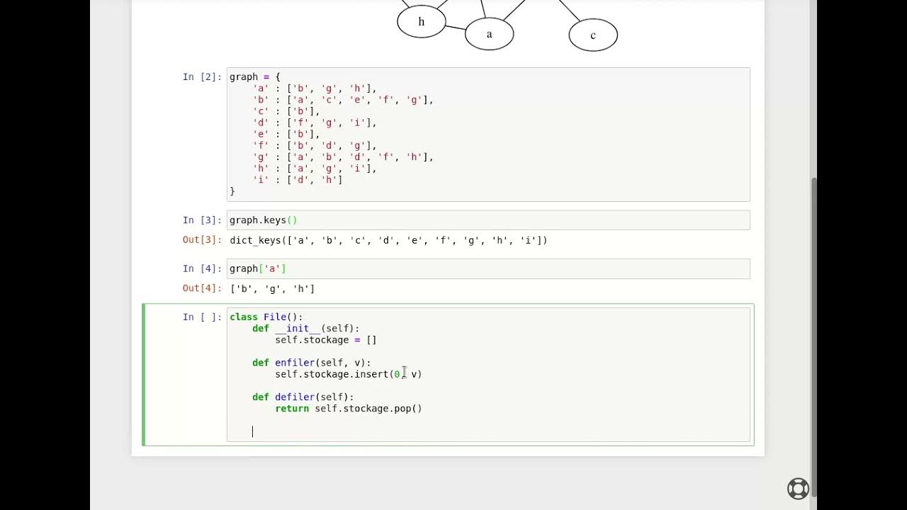 Graphes - graphviz et parcours en largeur - YouTube
