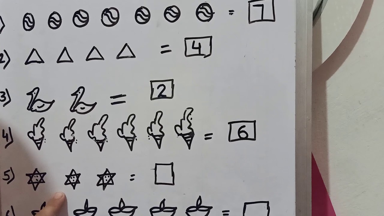 Count and Write the number | Class-LKG - YouTube