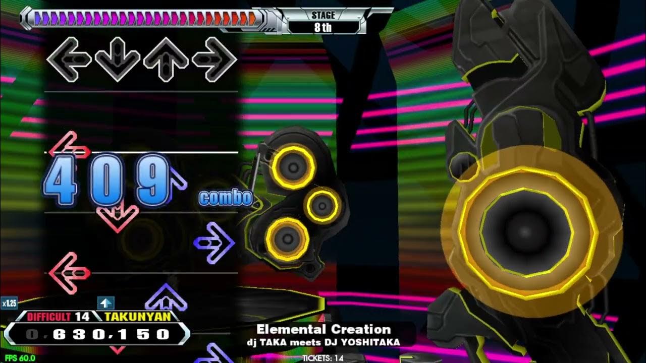 【DDR GRAND PRIX】Elemental Creation【DIFFICULT】 - YouTube