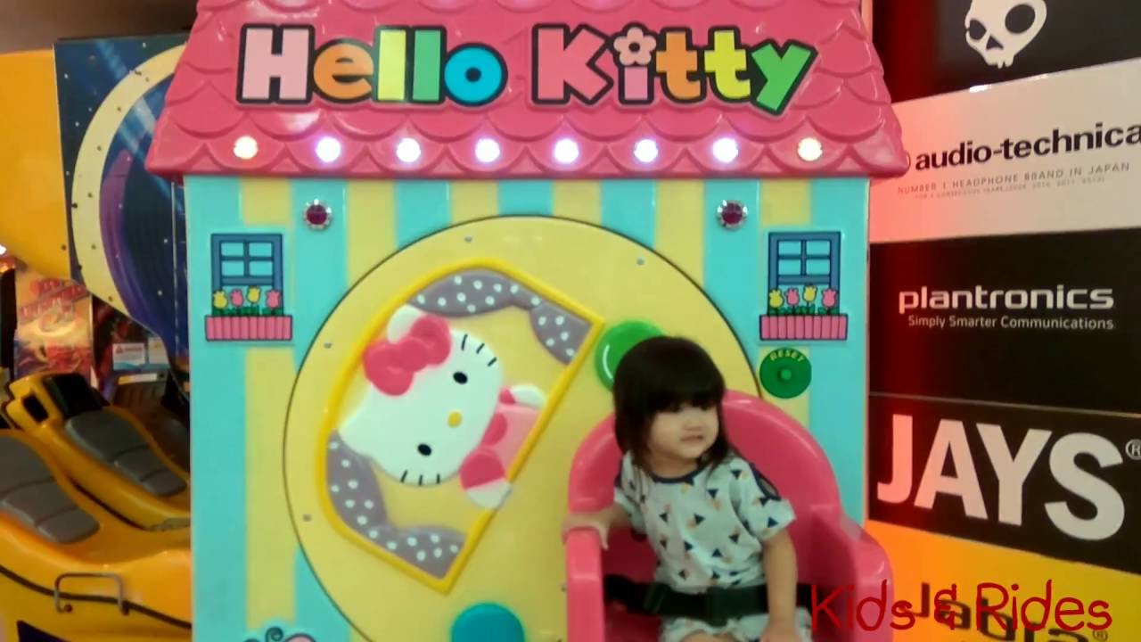 HELLO KITTY RIDE, Hello Kitty Indoor Playground, Hello Kitty Play Area ...