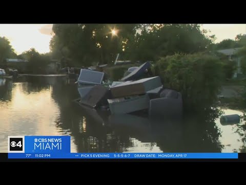 Residents forced out by floods in Broward County