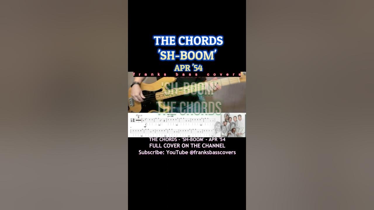 SH- BOOM - THE CHORDS - FRANKS BASS COVERS #shorts - YouTube