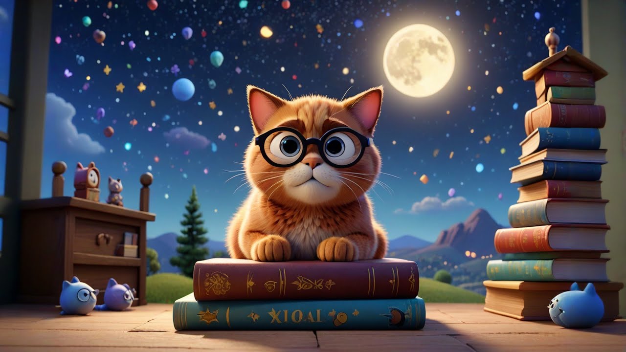 The Cat Who Wore Glasses 🐱👓 | Fun Kids Story | Preschool Learning Video ...