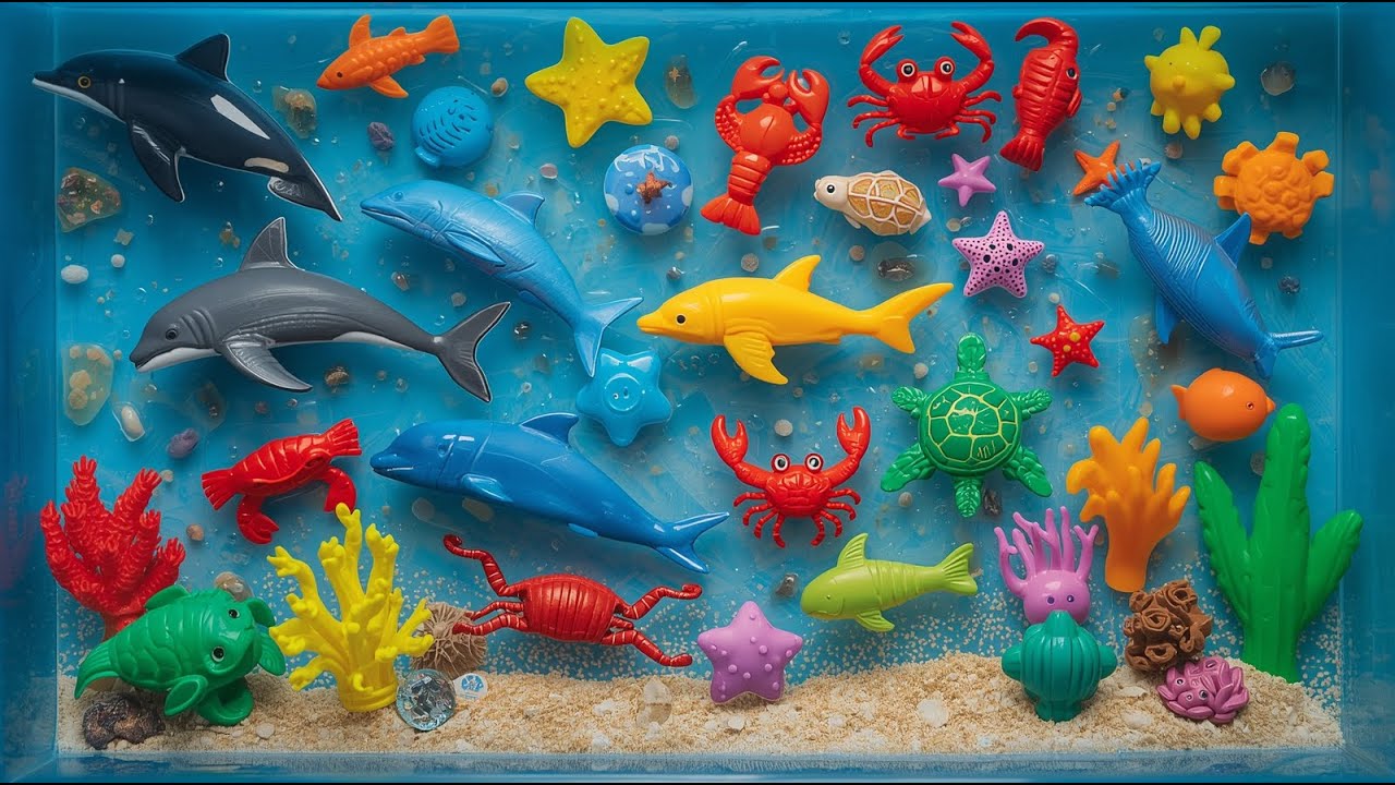 Learn All 100+ Sea Animals for Kids | Ocean Creature Name Lessons with ...