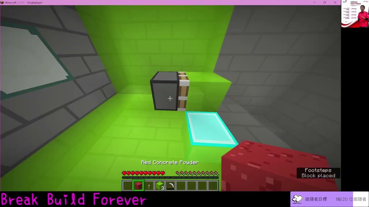 Minecraft🎮 | Build Break Forever⛏ EP10 | 可以這樣喔？ | 那玉米 - YouTube