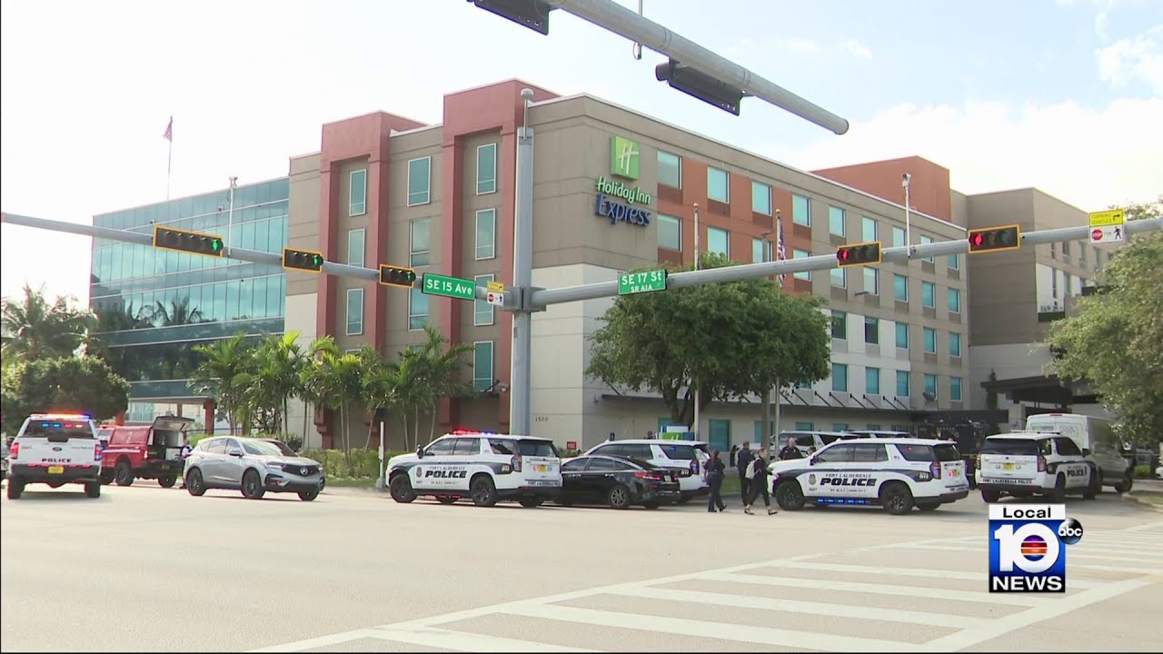 Fort Lauderdale police officer wounded in shooting at Holiday Inn ...