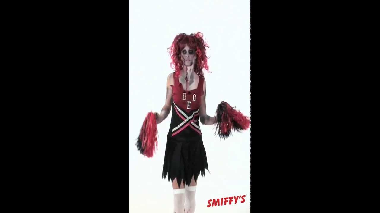 Smiffy's High School Horror Cheerleader Costume Video - YouTube