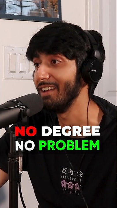 No Degree. No Problem 🤷🏽‍♂️ - YouTube