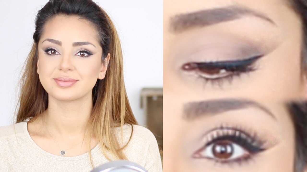 Smokey Cat Eye Tutorial + OUTTAKES - YouTube