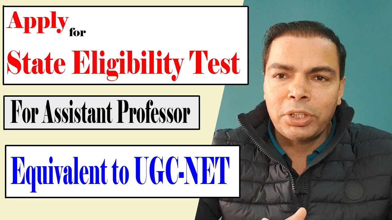 State Eligibility Test For Assistant Professor YouTube state-eligibility-test-for-assistant-professor-youtube