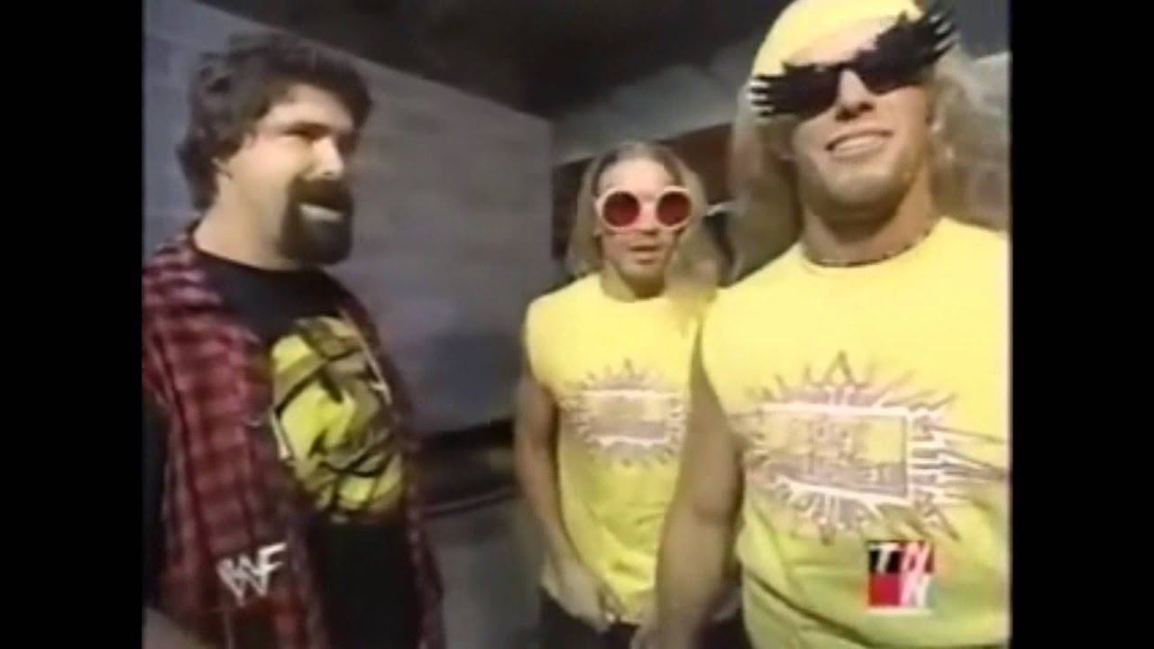 WWF - 11.20.2000 - Raw - Edge, Christian & Mick Foley - Backstage Promo ...