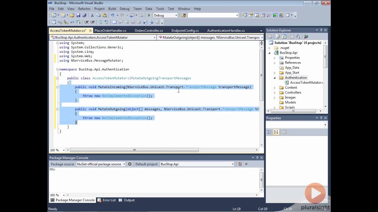 Put Your Messaging On The Nservicebus Youtube
