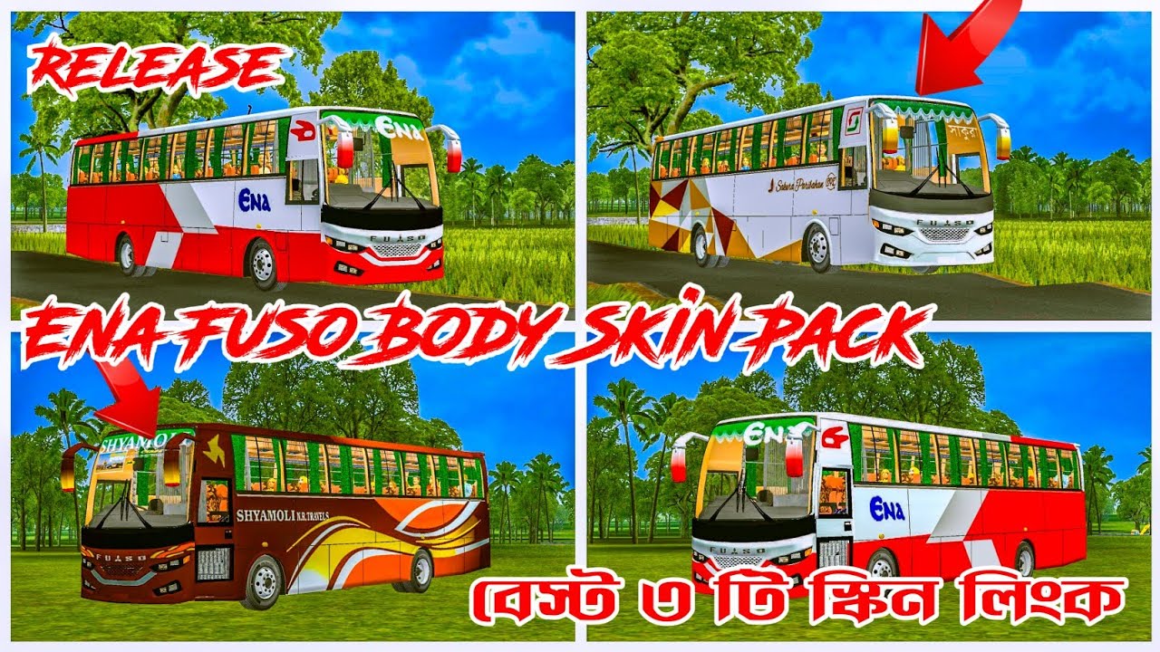 Release Ena Fuso Body Top3 Bus skin Sakura Ena Shyamoli Skin download ...