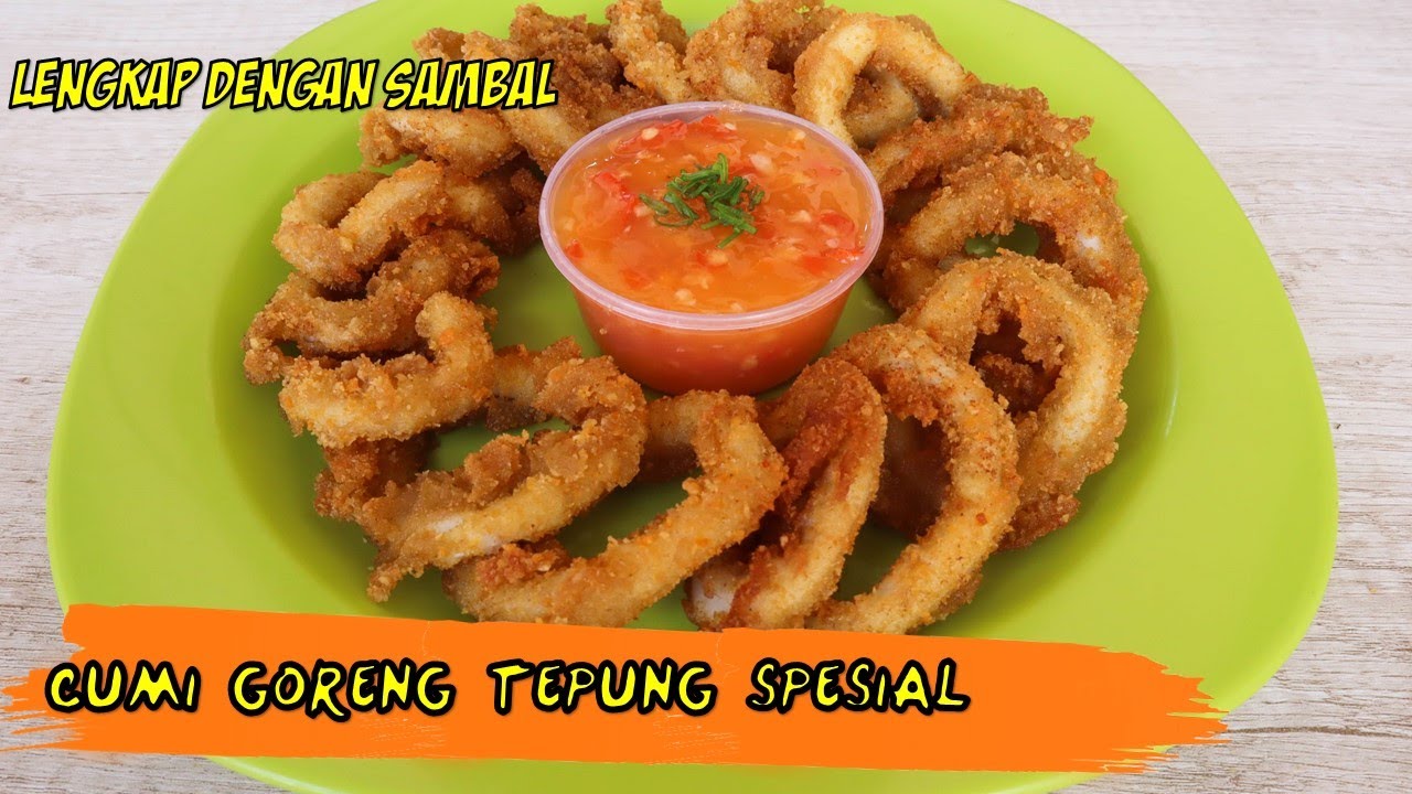 CUMI GORENG TEPUNG SPESIAL..RENYAH, CRISPY DAN LEMBUT DIDALAM - YouTube