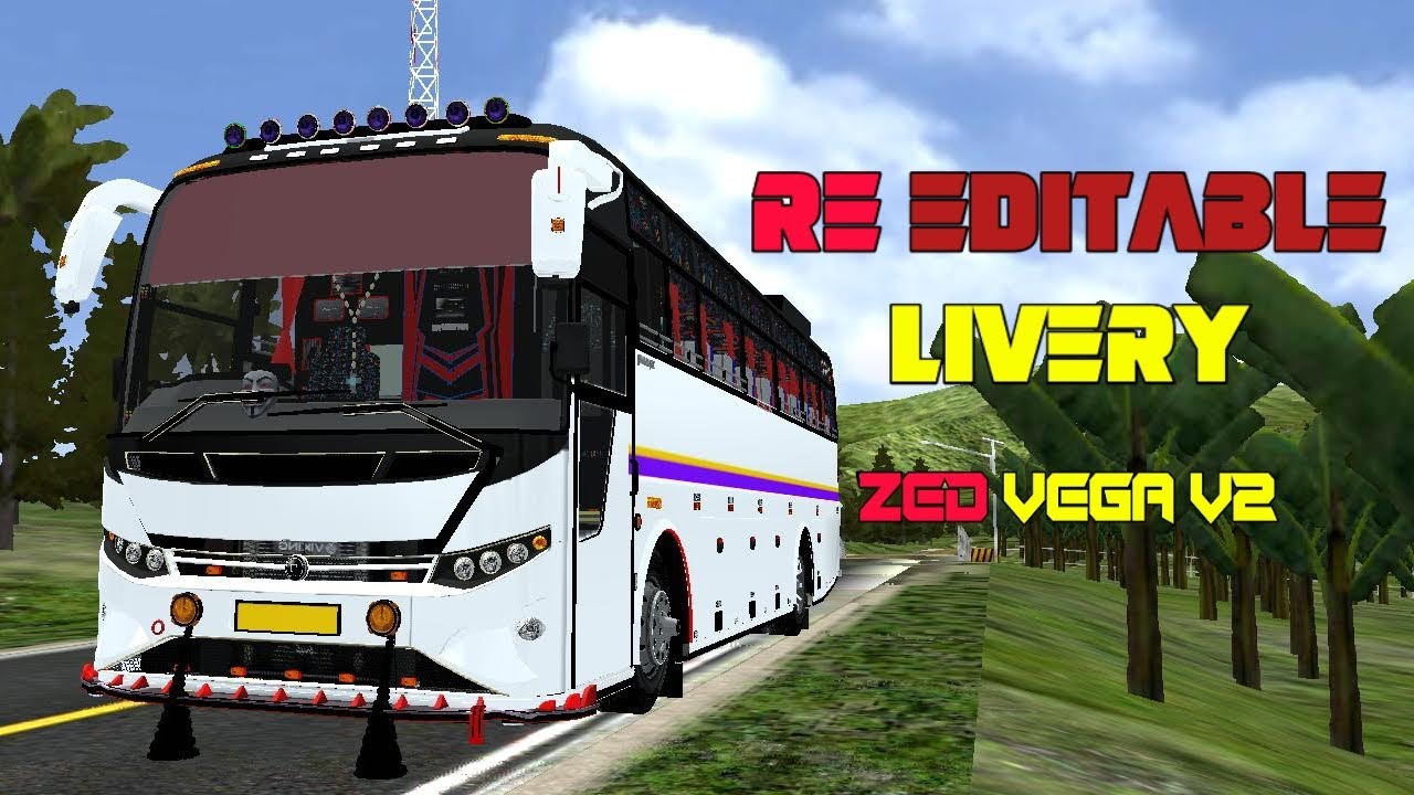 ZED VEGA V2 COLOR CODE RE EDITABLE LIVERY💢 - YouTube