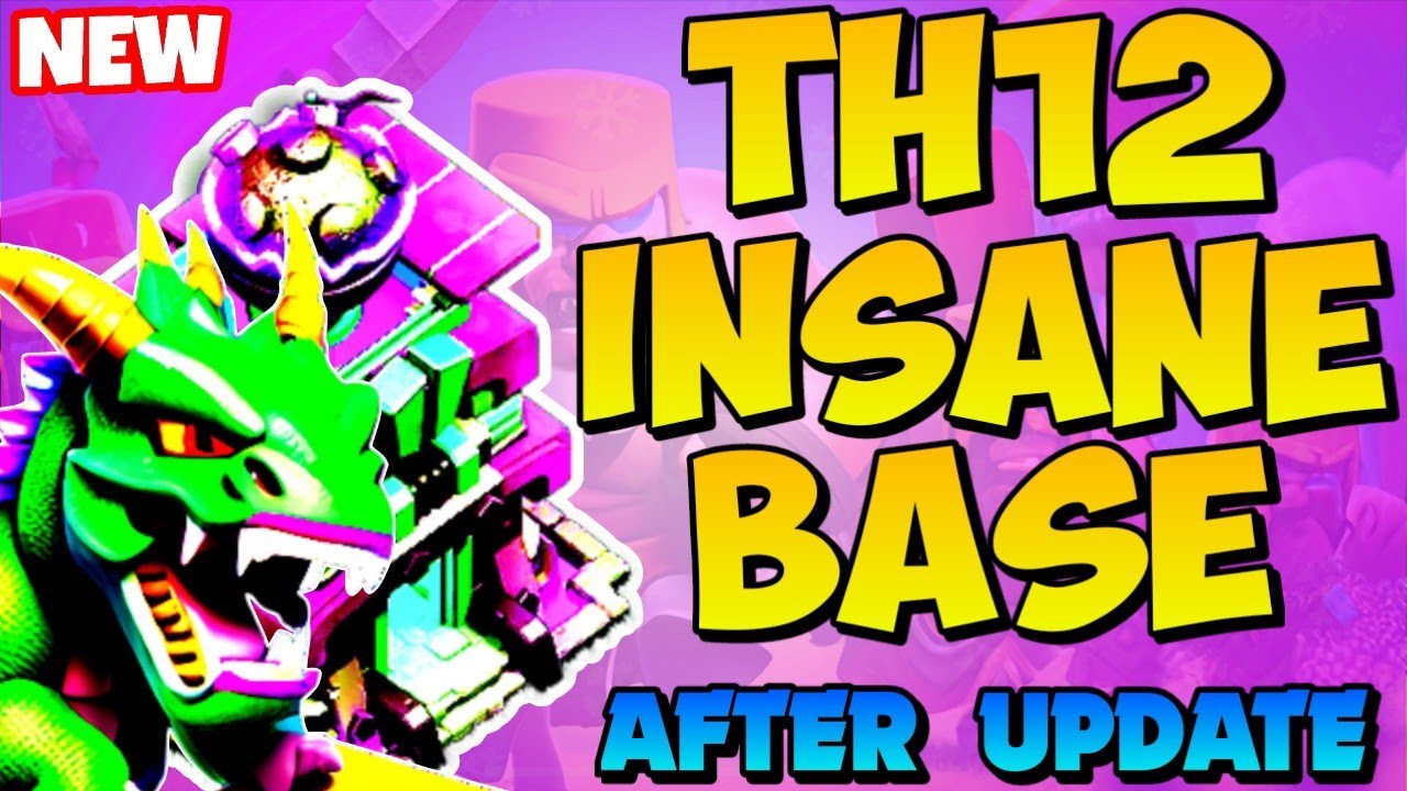 NEW BEST TH12 BASE LINK 2023 | TOP 5 TH12 WAR/CWL/TROPHY/HYBRID BASE ...