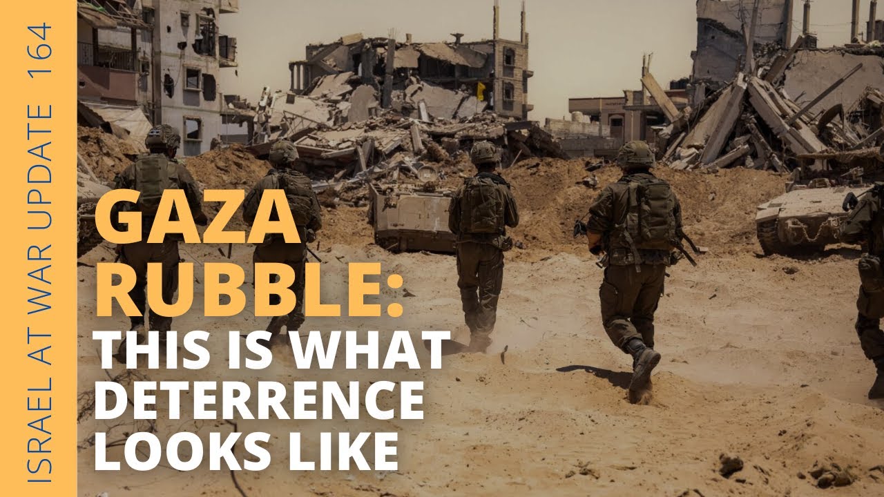 Gaza Rubble This Is What Deterrence Looks Like - YouTube