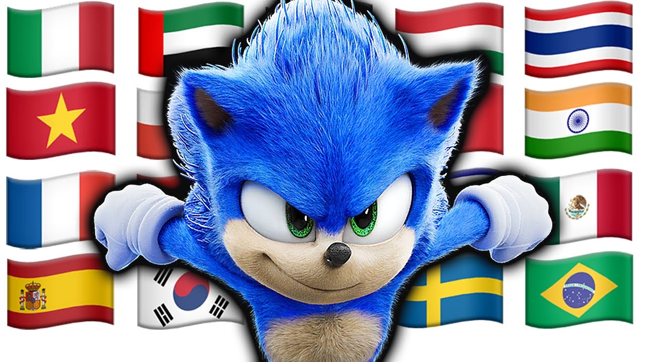 Sonic in different languages meme - YouTube