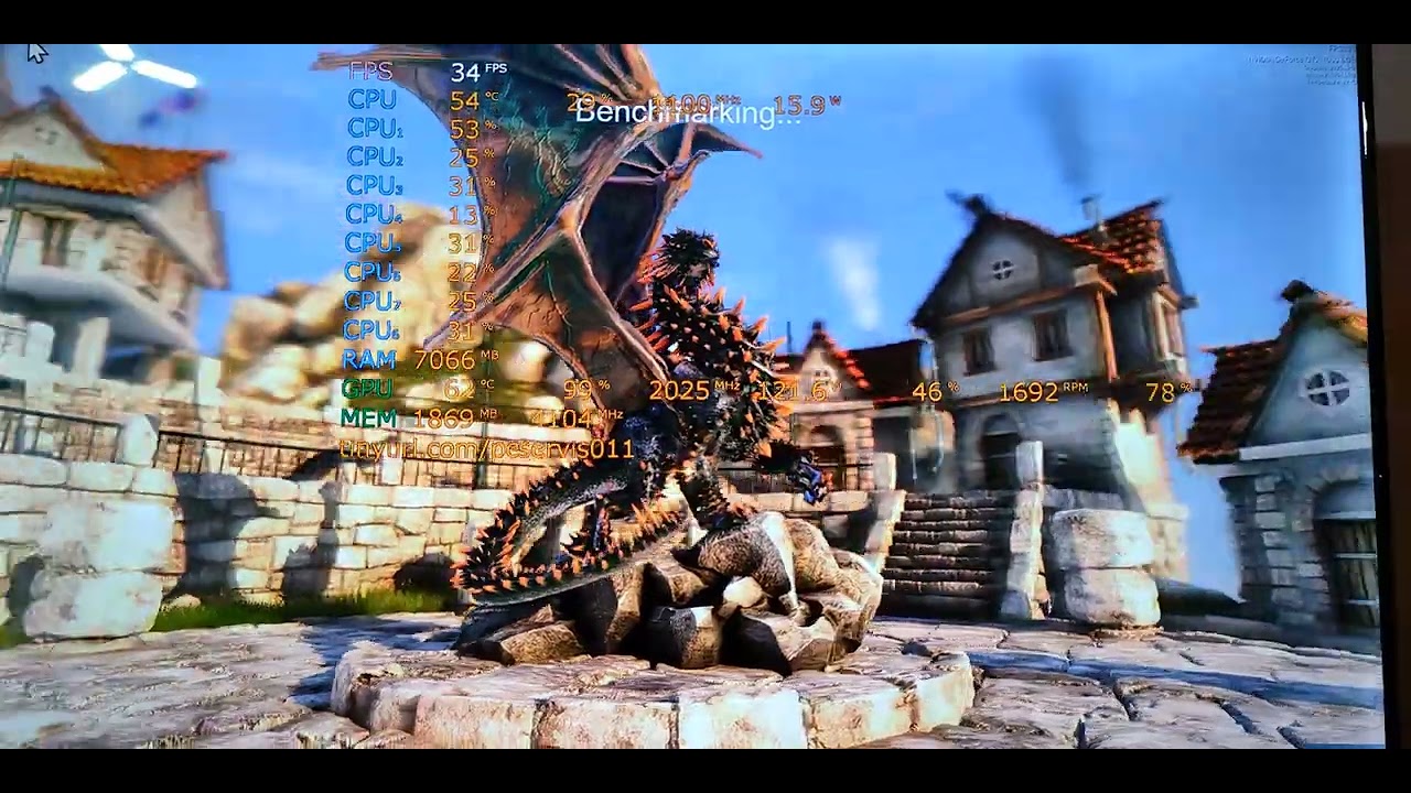 ASUS Nvidia GTX 1060 6GB Strix - Unigine Heaven DX 11 Tesselation ...