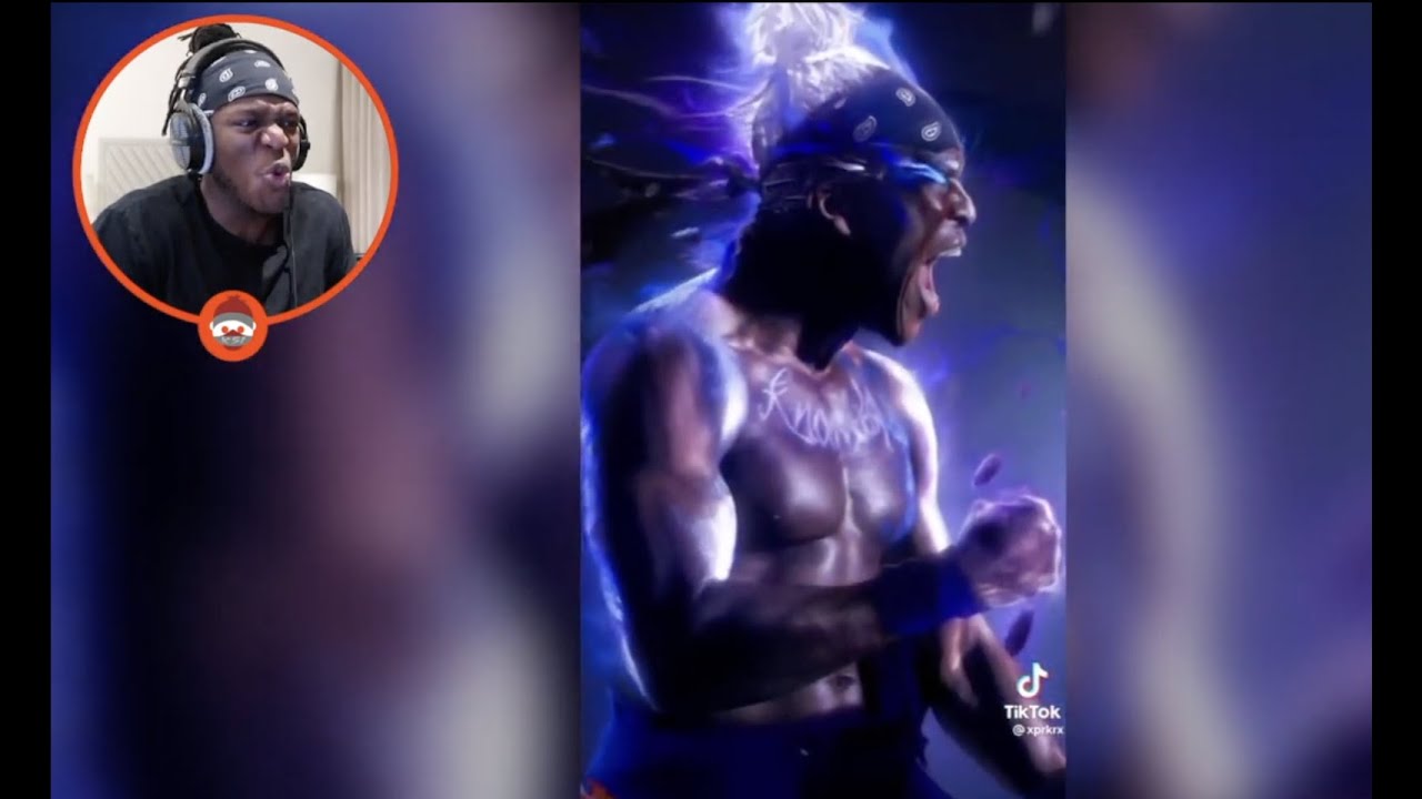 KSI REACTES TO "KSI - GOKU EDIT"😤🤯 - YouTube