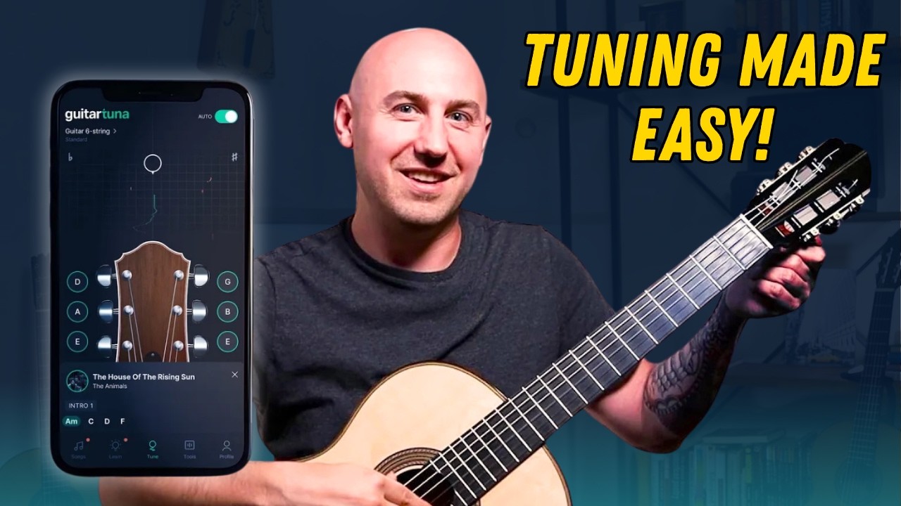 Perfect Guitar Tuning in Minutes - No Experience Needed! - YouTube