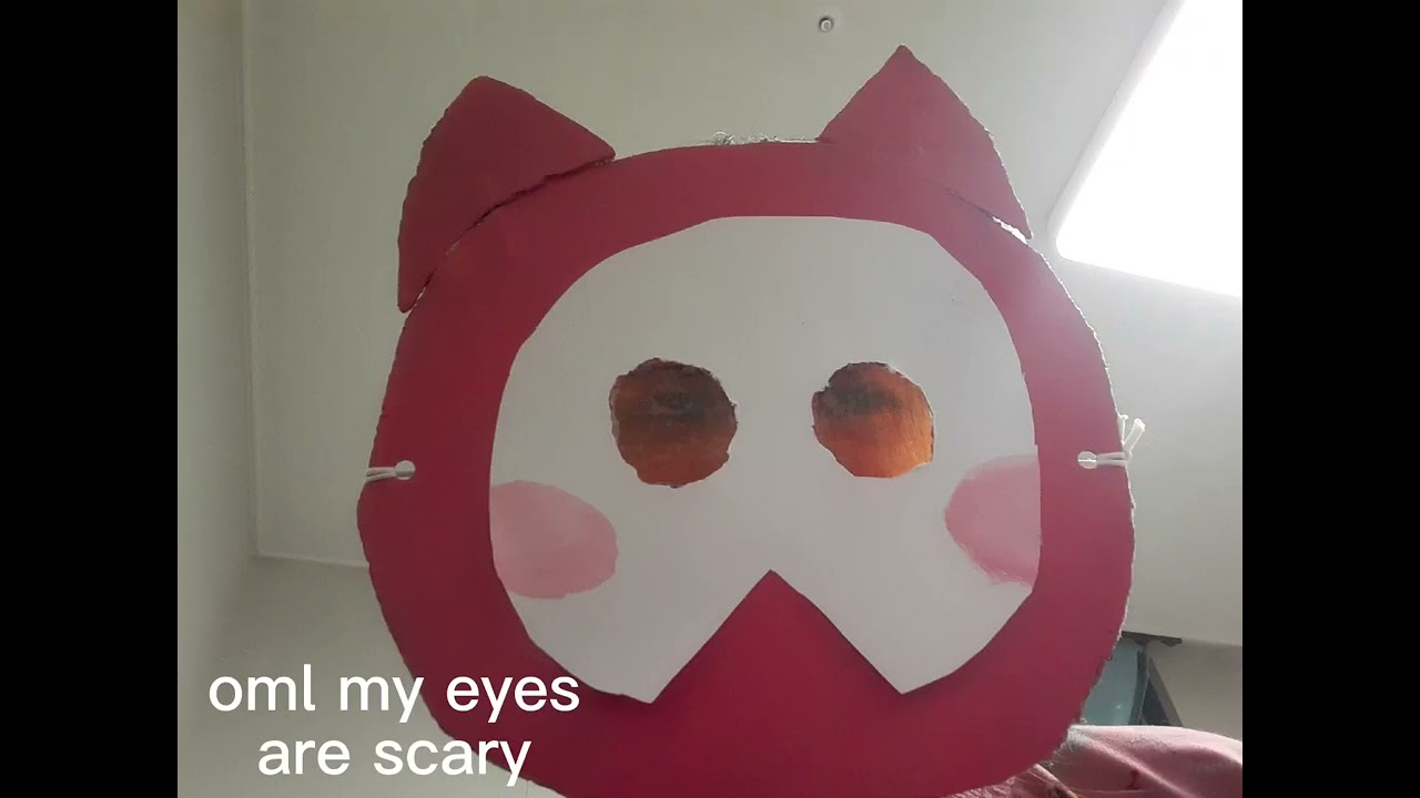 i made a slimepup oc mask for halloween(slime pup is from kaiju ...