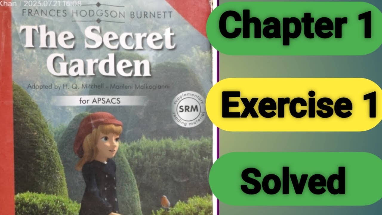 Exercise Complete Solved Chapter 1 || The Secret Garden || Class 5 ...