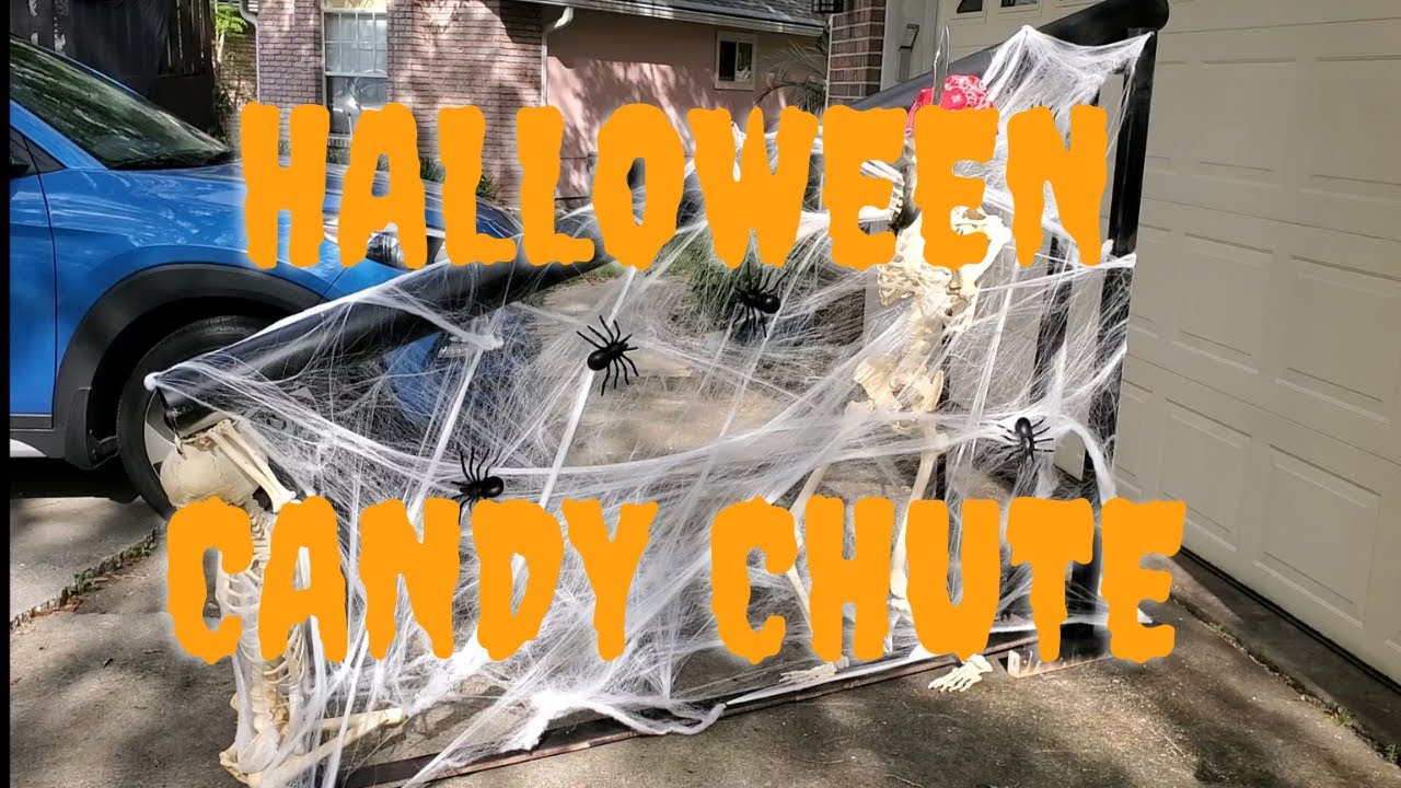 Candy Chute for Halloween - YouTube
