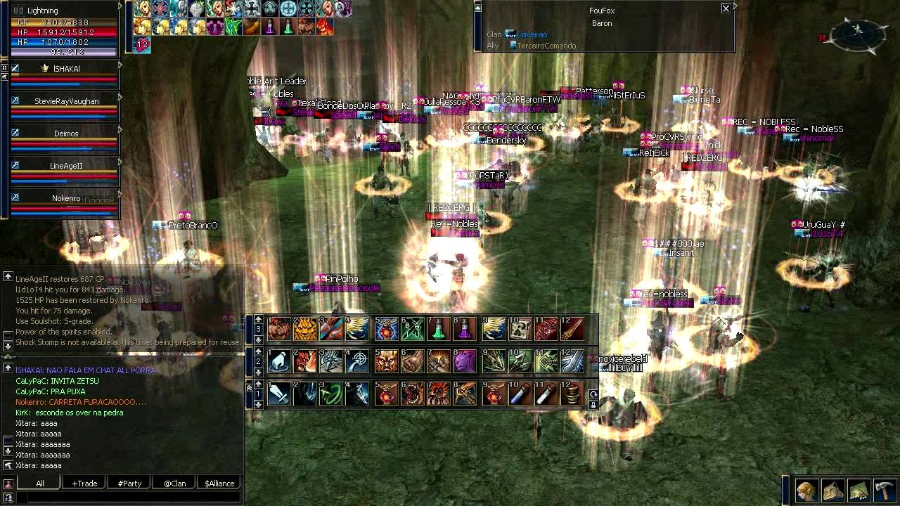 RedZerg L2 Pride...Ally TerceiroComando DetoneD - YouTube