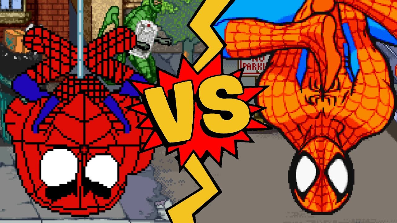 M.U.G.E.N Battles | Darwin vs Spider-Man | The Amazing World of Gumball ...